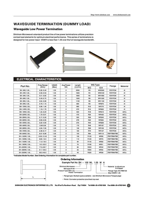 China Waveguide Components Manufacturers Suppliers Factory Waveguide