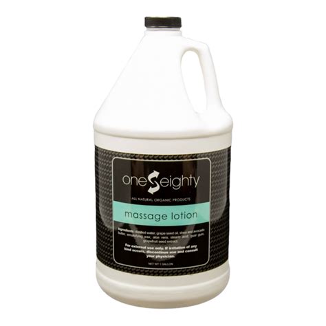 Massage Lotion 1 Gallon One Eighty Products