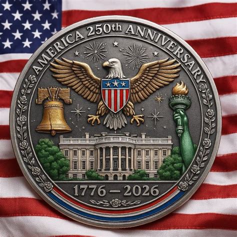 America 250th Anniversary Commemorative Coin Only For You T