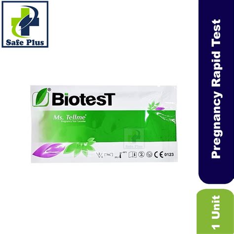 Biotest Pregnancy Test Kit Shopee Malaysia