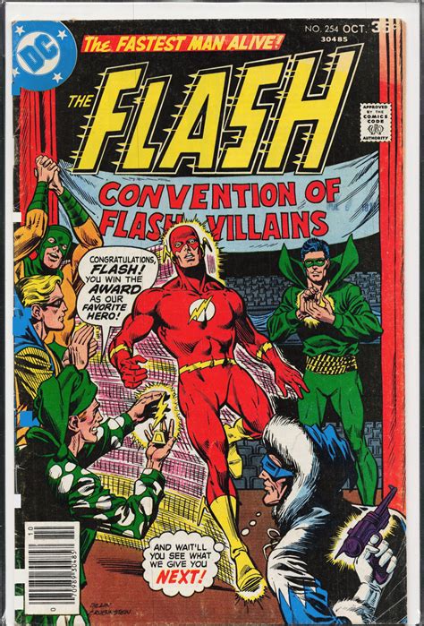 The Flash 254 1977 The Flash Comic Books Bronze Age Dc Comics