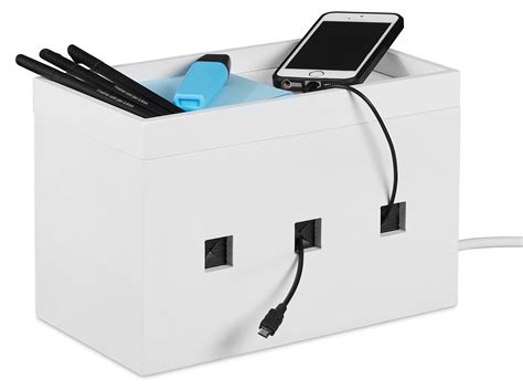 Kabelbox Bambus Weiß Kaufen Home24