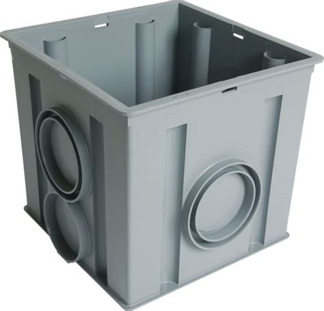 NICOLL Regard De Branchement Pour Eaux Pluviales RETX PVC Gris