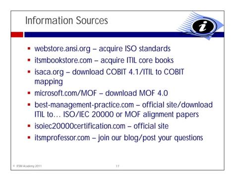 Integrating Itsm Frameworks Standards And Processes Itsm Academy Webinar Ppt