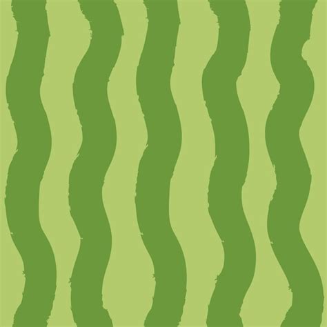 Premium Vector Seamless Summer Food Pattern Of Watermelon Rind