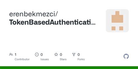 Github Erenbekmezcitokenbasedauthentication