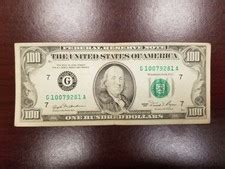 1981 100 Us Federal Reserve Small Notes For Sale Ebay