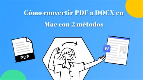 métodos gratuitos para convertir PDF a DOCX en Mac UPDF