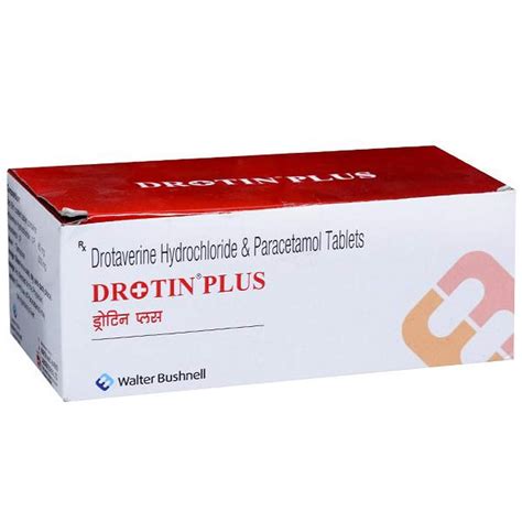 Drotin Plus Strip Of 10 Tablets Health And Personal Care