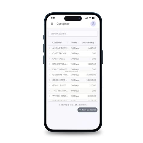 Issue Your Invoice In Mobile Phone Sql Erp Account Mobile Cloud