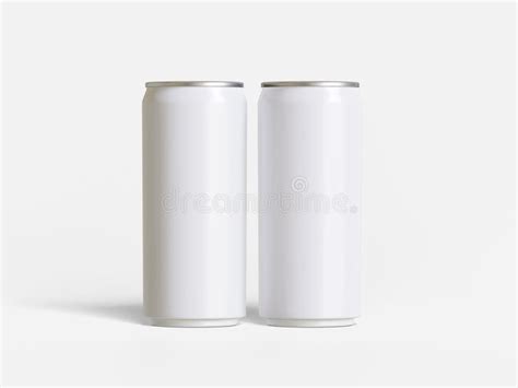 Blank White Soda Can Or Soft Drink Stock Illustration Illustration Of