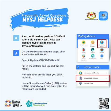 Mysejahtera Keputusan Rtk Anda Menunjukkan Anda Positif Facebook