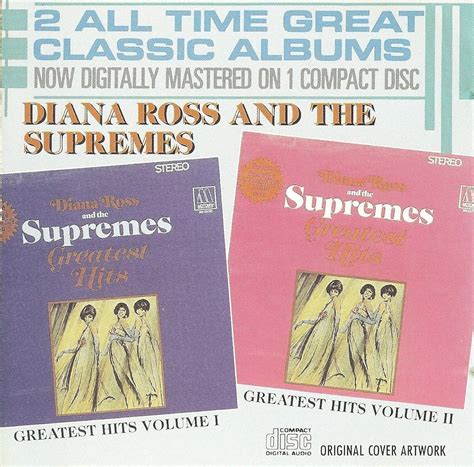 Diana Ross And The Supremes Greatest Hits Collection The Very Best