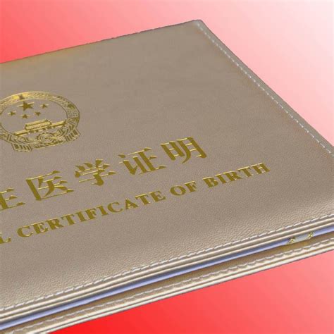 2017年最新版宝宝医学出生证明套件出生证明保护套壳外皮第五版大虎窝淘