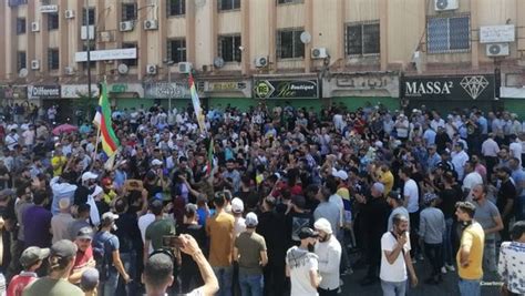 في السويداء الاحتجاجات تتواصل ضد النظام السوري لليوم السادس