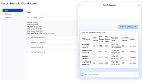 Integrate With The App Alan Docs