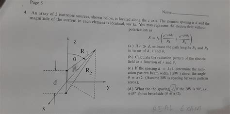 E Jkr Page 5 Name 4 An Array Of 2 Isotropic