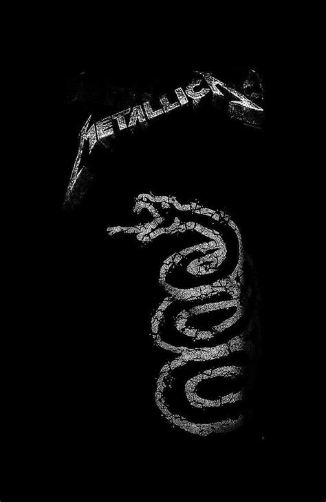 Logotipo De Fondo De Pantalla De Metallica Cuadro Decorativo Moderno