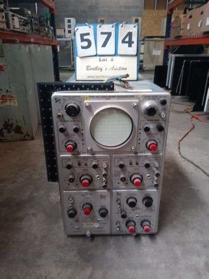 Tektronix Type 555 Dual Beam Oscilloscope Bentley And Associates Llc