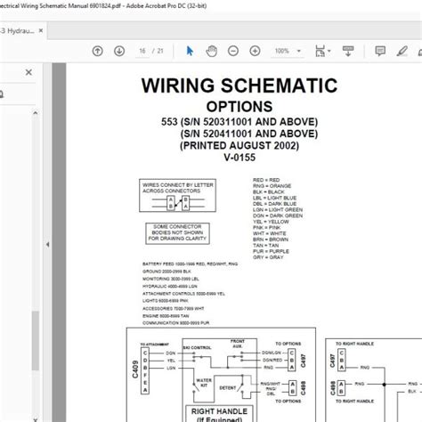 Cat 436b 7fl Backhoe Loader Electrical Hydraulic System Schematic Manual Pdf Download