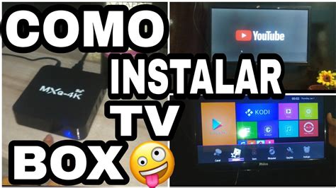 COMO INSTALAR TV BOX E CONFIGURAR NO WI FI YouTube