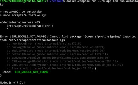 Error Module Not Found · Issue 167 · Eco Stakerestake · Github