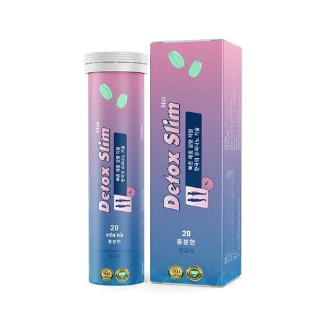 Detox Slim Effervescent Tablet 1box 20 Effervescent Tablet Detox Slim Is The Number 1