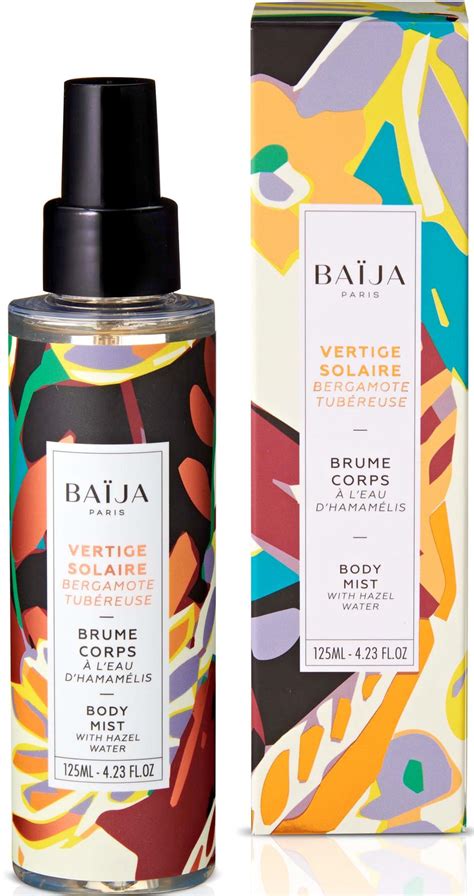 Baïja Vertige Solaire Body Mist Tuberose Bergamot 125 Ml