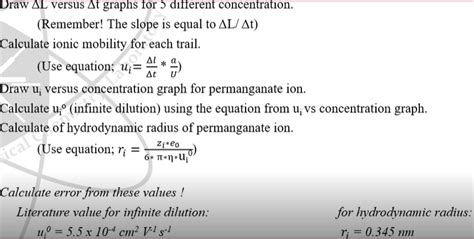 Draw Δl Versus Δt Graphs For 5 Different