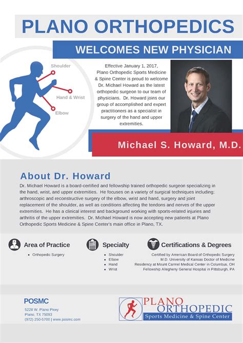 Plano Orthopedics Welcomes New Physician Plano Orthopedic And Sports