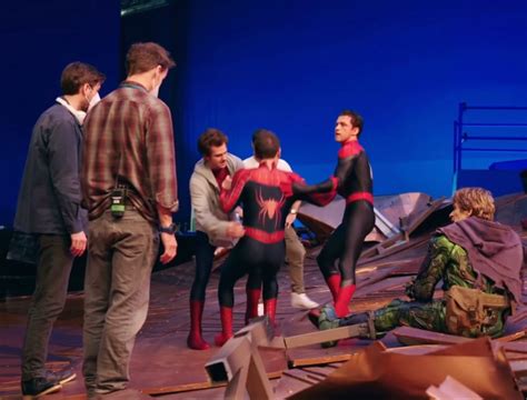Tom Holland Andrew Garfield And Tobey Maguire Spider Man No Way Home