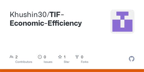 Github Khushin Tif Economic Efficiency