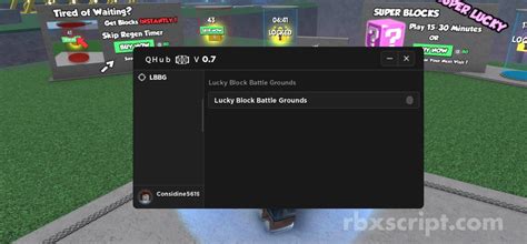 LUCKY BLOCKS Battlegrounds Get All Jumppower More Scripts RbxScript