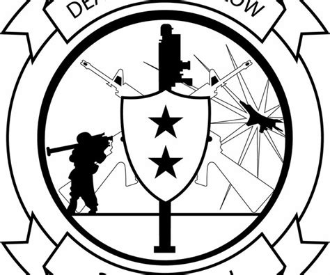 Artstation Death From Below 2d Laad Bn Patch Vector File Black White