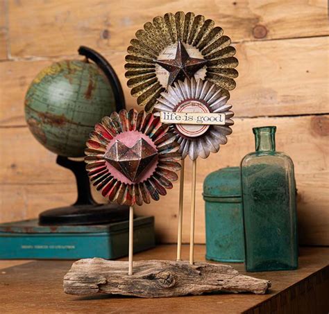 Tim Holtz Sizzix Vault Thinlits Dies Rosettes 666567