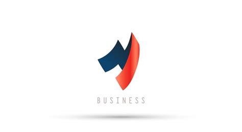 Buchstaben Logo Design Premium Vektor