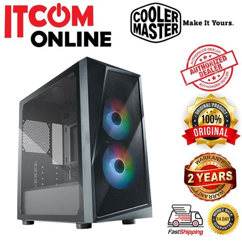 Cooler Master Cmp 320 Mesh Argb Tg Matx Casing Cp320 Kgnn S00