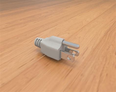 미국 Ac 전원 플러그 3d 모델 15 Ma Obj Free3d