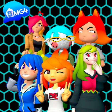 Smg4 Hairswap Girls Pack Addon By Ricogamerboi On Newgrounds