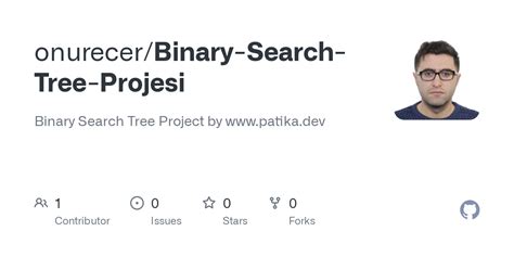 Github Onurecer Binary Search Tree Projesi Binary Search Tree