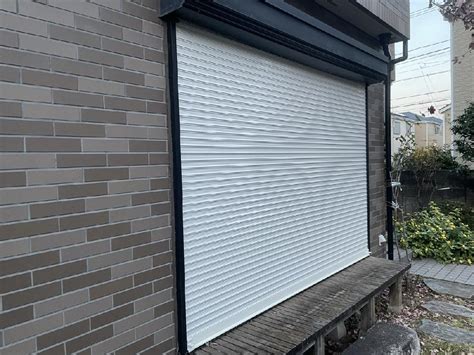 窓電動シャッター修理｜施工事例｜オールシャッターサービス｜施工事例