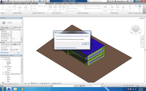 Energy Analysis License Period For Sharing Service Has Ended Error Autodesk Community