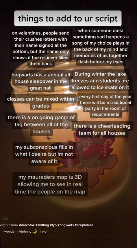 Pin By Ryann Ewa On Hp Shifting Things Scripting Ideas Harry Potter Script Scripts For