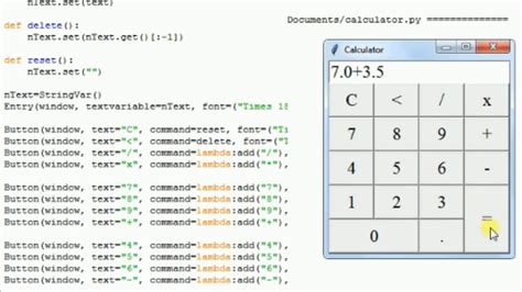 How To Make A Calculator In Python Python Tkinter Cal