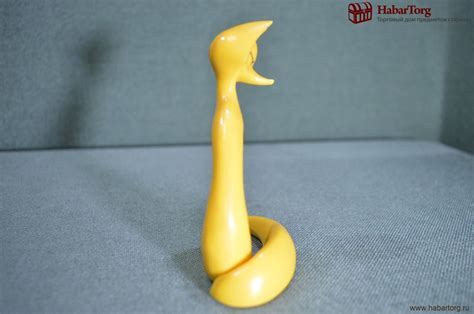 Купить Статуэтка фигурка Лиса Колкий пластик СССР в интернет аукционе Habartorg Статуэтка