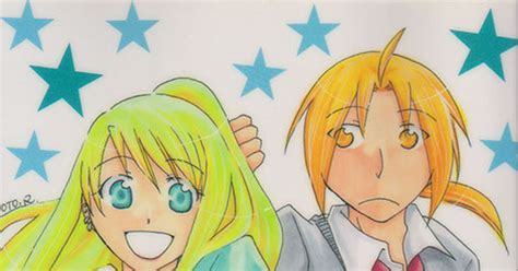 エドウィン 【503祭】ロックベルさんとエルリックくん【web再録】 紅桜のマンガ 漫画 鋼の錬金術師 学パロ Pixiv