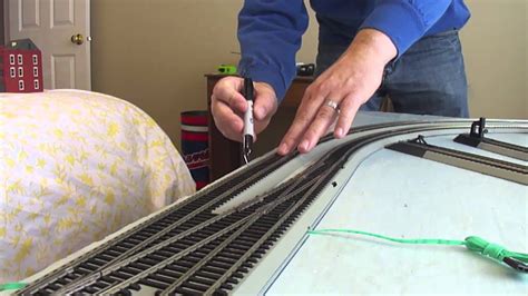 How To Build A Model Railroad Using A 4 X 8 Table Episode 4 Marking The