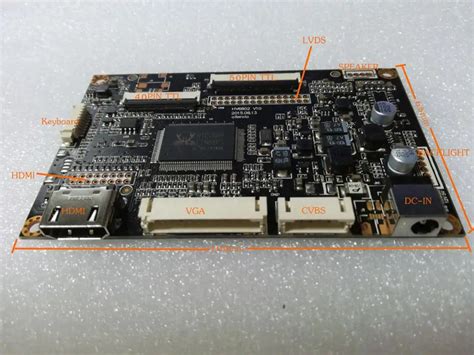 Placa Controladora Lcd Ttl De 40 Pines Y 50 Pines Con Hdmi Invgacvbsaudio Pcb Exclusivo