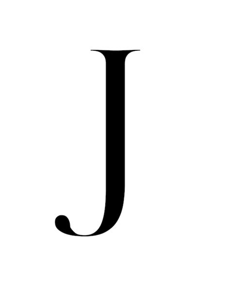 Uppercase J
