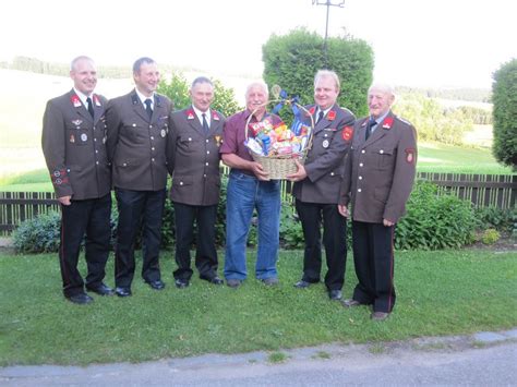 80 Geburtstag Von Lm Alois Schütz Freiwillige Feuerwehr Sallingberg